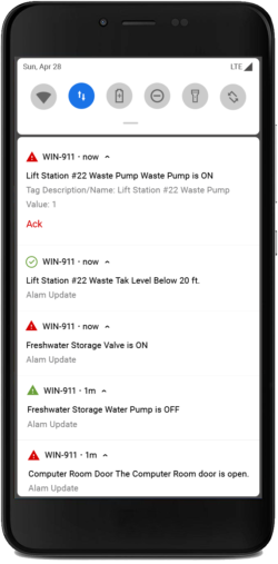 Food & beverage manufacturing alarm notifications software | SmartSights