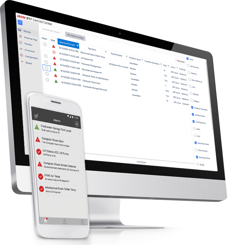 WIN-911 Notifications - SmartSights