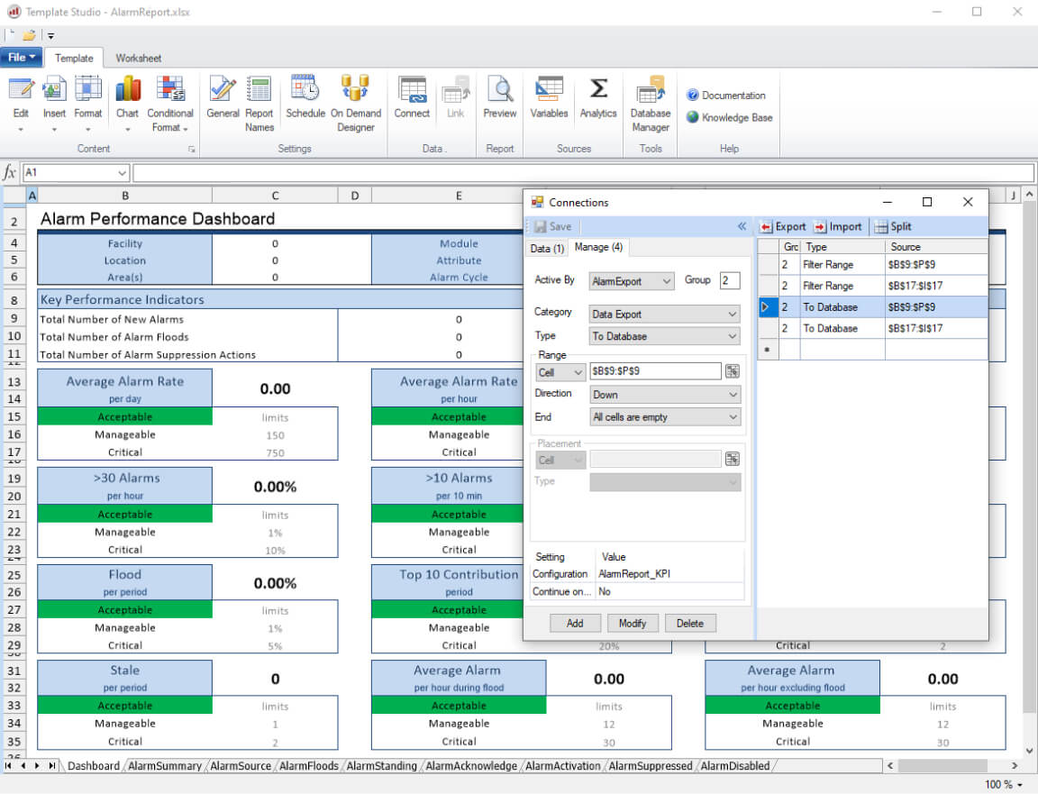 XLReporter Local - SmartSights